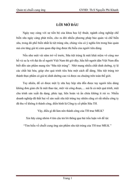 Nhóm 9 _ TH True milk | DOCX