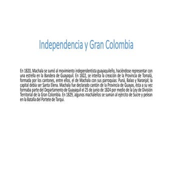 Historia de machala | DOCX