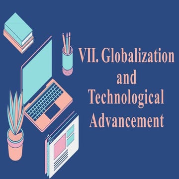 Mass production and Globalization of technology | PPTX