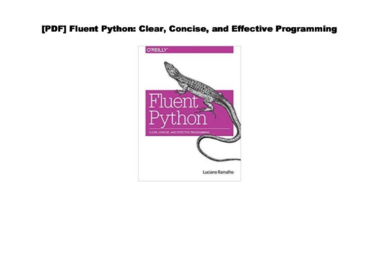 Doc Fluent Python Clear Concise And Effective Programming 4393