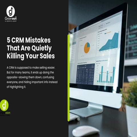 Treating the CRM as a Data Dump Instead of a Revenue Engine | PDF