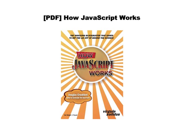 Doc How Javascript Works Ppt