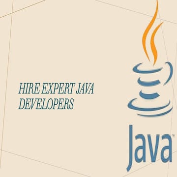 Hire Expert Java Developers - LinkageIT. | PPT