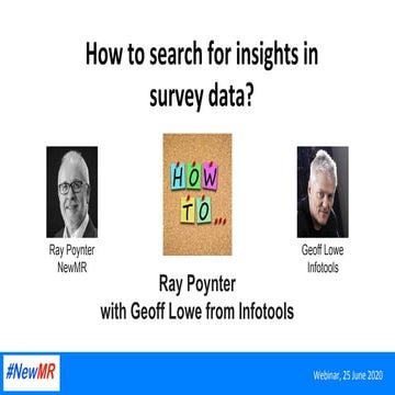 How to search for insights in survey data | PPT | Free Download