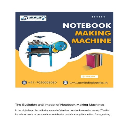 Notebook Making Machine In Patna Bihar Pdf