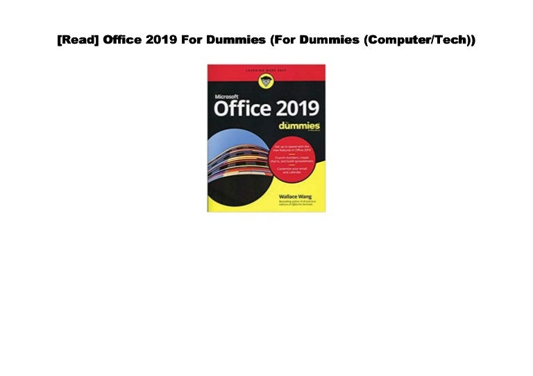 Office for dummies pdf - goldenhrom