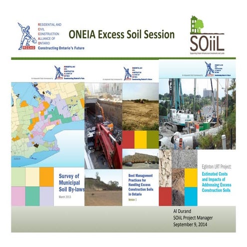 Oneia excess soils session, September 9, 2014 | PDF