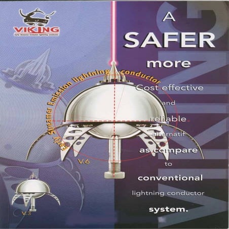 Viking Early Streamer Emission Lightning Conductor | PDF