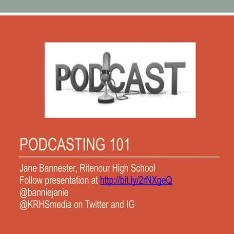 STLinSTL Podcasting 101 | PPT