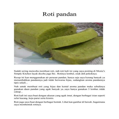 roti pandan | PDF