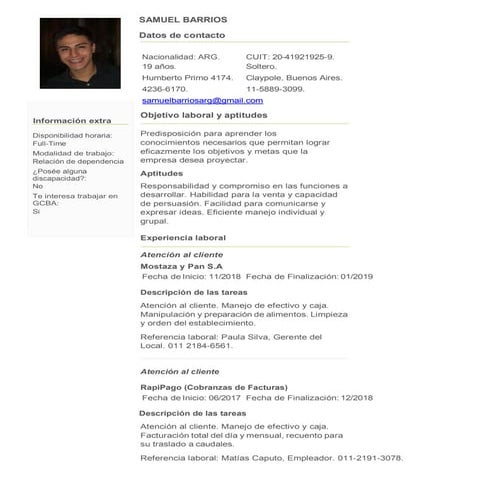 Curriculum Vitae | PDF