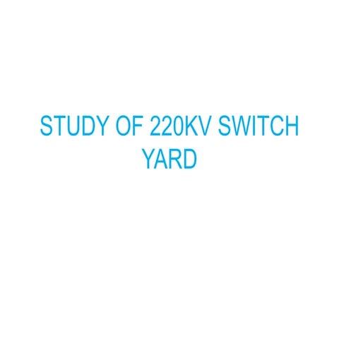 220 66 kv nrs sub report | PDF