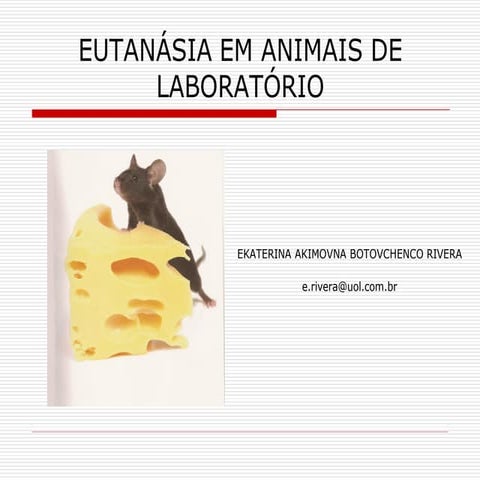 eutansia-em-animais-de-laboratorio | PDF
