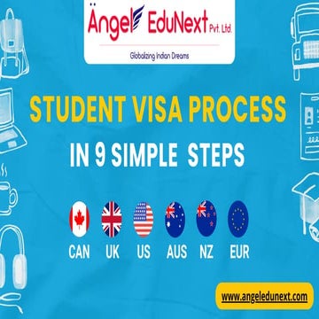 Student Visa Process In 9 Simple Steps.. | PDF