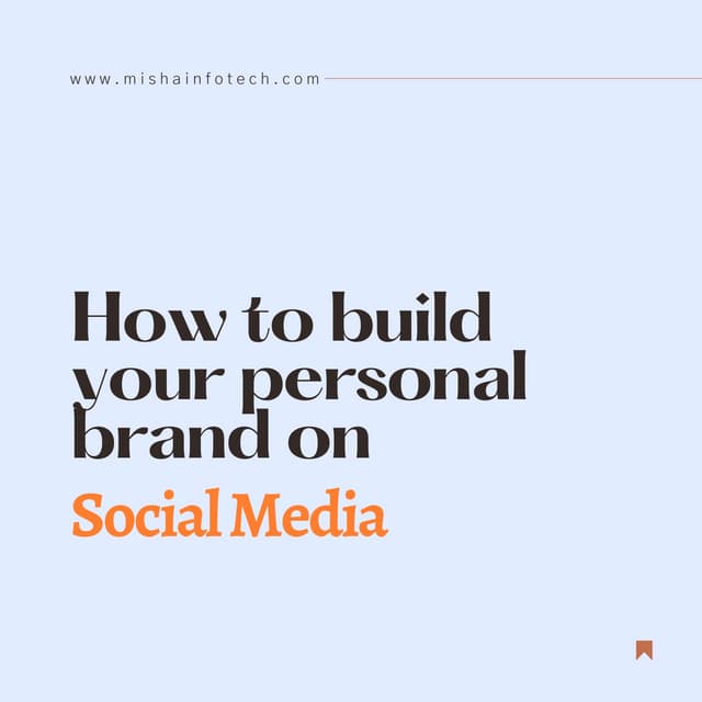 Build Your Personal Brand on Social Media | PDF