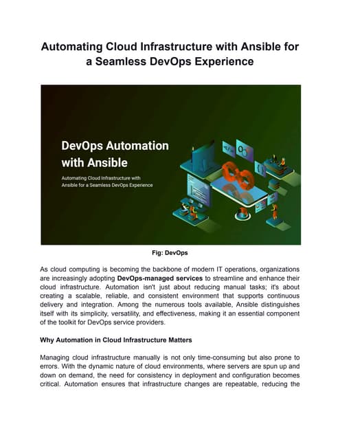 Streamlining Devops Automation With Packer Enhancing Efficiency And