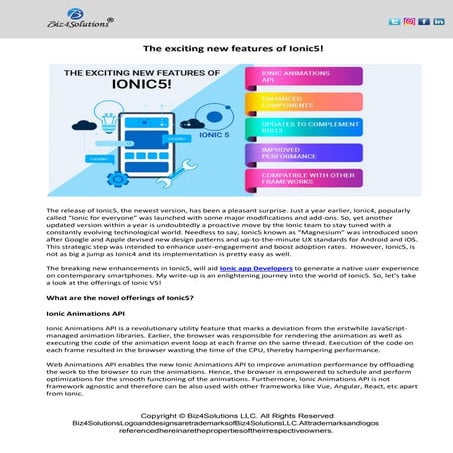 The exciting new features of Ionic5! | PDF