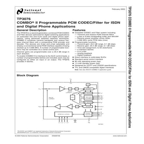 Pdf tp3076 national | PDF | Digital Audio | Computer Software and Applications