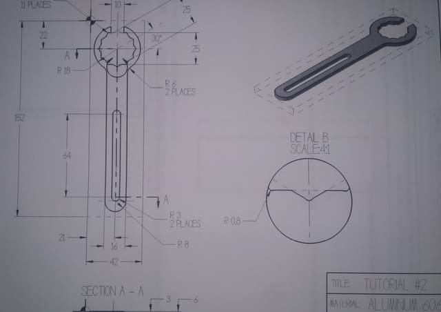 Mastercam Mill Turn Drawing 01 | PDF