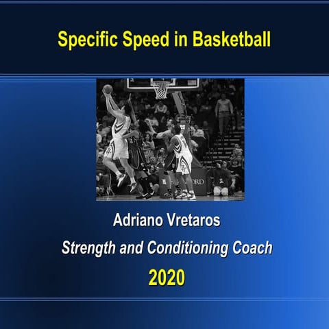 Specific Speed in Basketball | PDF