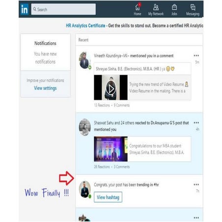 My LinkedIn Post #Trending in the HR Domain | PDF