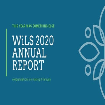 WiLS 2020 Annual Report | PDF