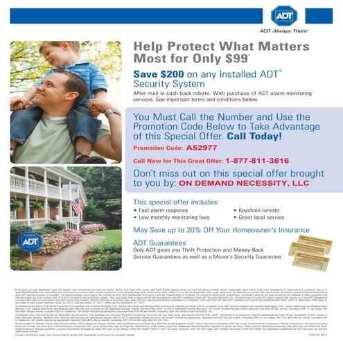 ADT Home Security | PDF