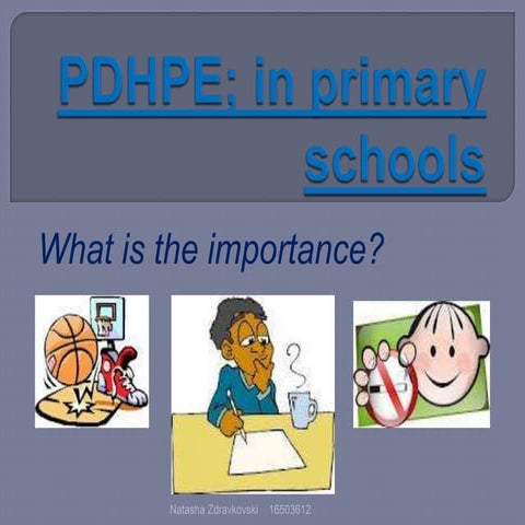 Pdhpe | PPTX