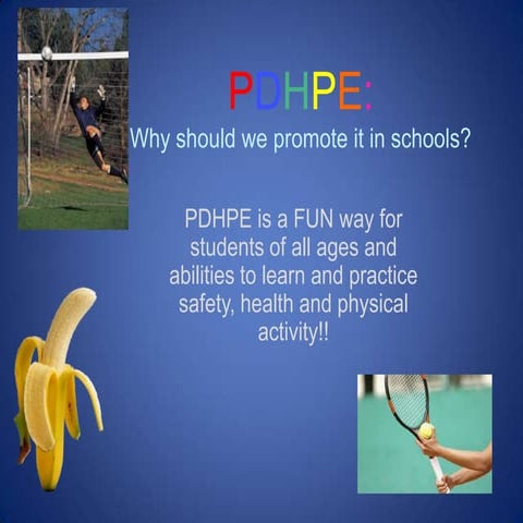 Pdhpe 2012 | PPTX