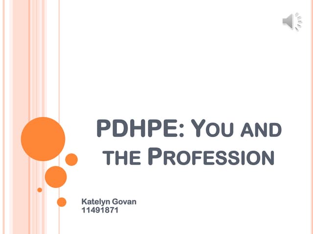 Pdhpe Assignment 1 Ppt