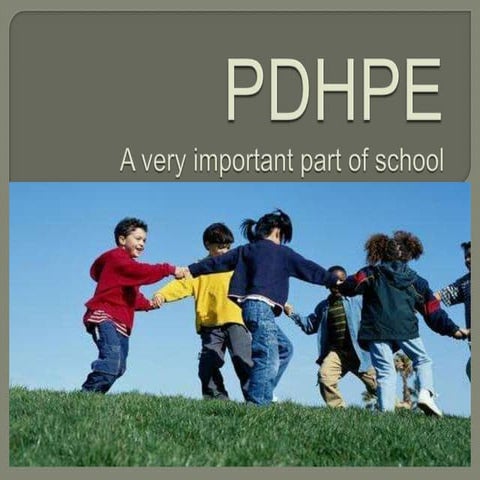 Pdhpe important | PPT