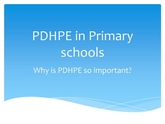 Pdhpe slide | PPT