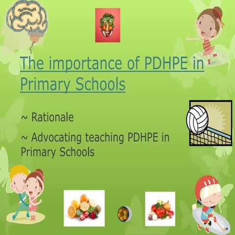 PDHPE powerpoint | PPTX