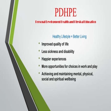 Pdhpe powerpoint | PPTX