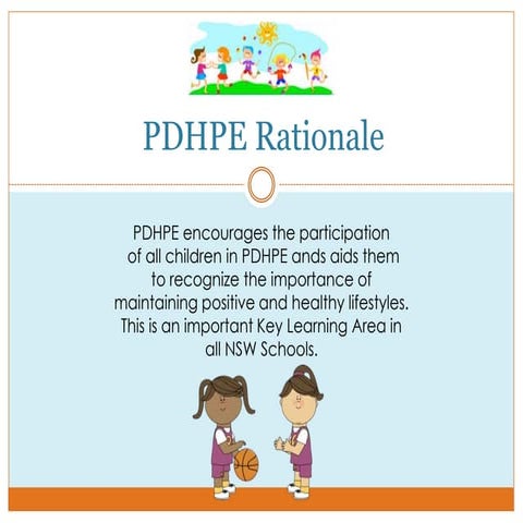 PDHPE Rationale | PPTX