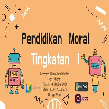PNDIDIKAN MORAL TINGKATAN 1 UNIT 14 | PDF