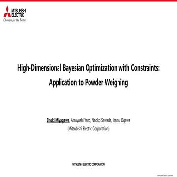 High-Dimensional Bayesian Optimization with Constraints: Application to Powder weighing ...