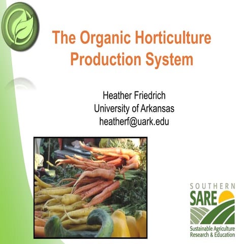 The Organic System | PPTX
