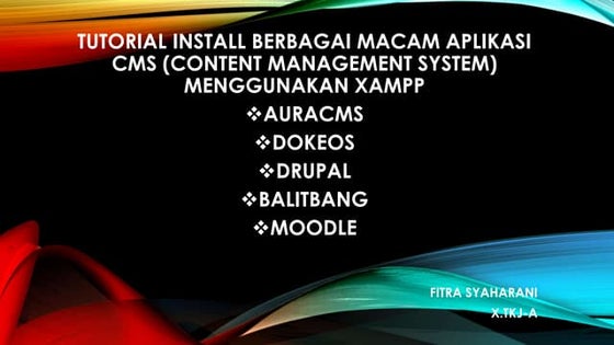 Instalasi cms cubecart | PPT