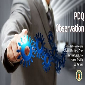 SPENTREP - PDQ Activity - Group 4 (2013.Oct.14) | PPT