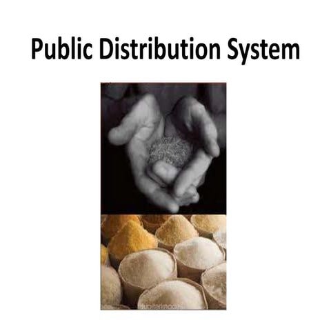 Public distribution system | PDF