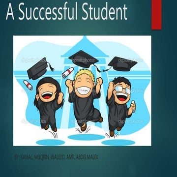 Defining student success ppt | PPTX