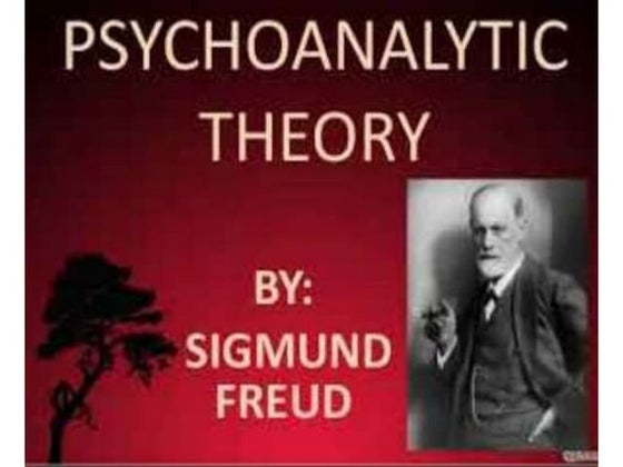 Psychoanalytic theories | PPT
