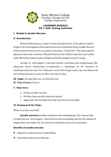 Aerobic exercise and Anaerobic exercise | PPT