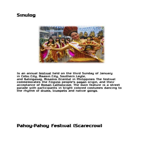 Festivals (REGION 1) Philippines | PPTX