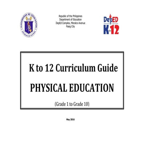 P.e curriculum framework | PPTX