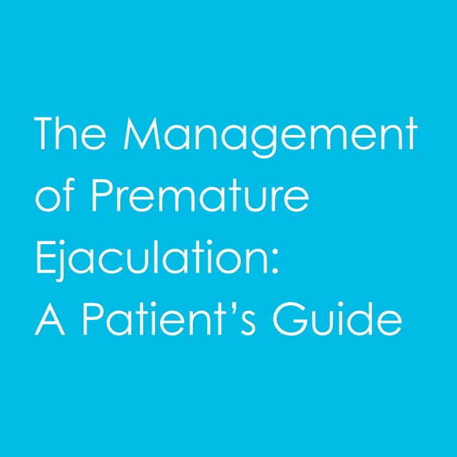 Premature Ejaculation | PPTX