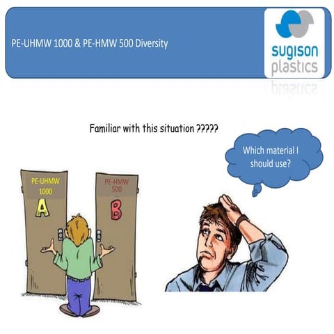 PE-UHMW 1000 vs PE-HMW 500 | PPTX