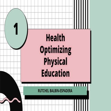 Physical fitness | PPT