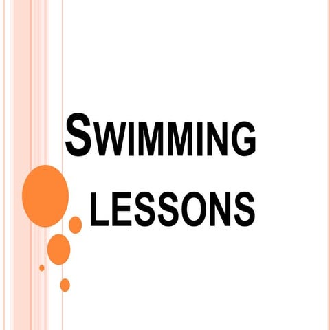 Swimming Lesson and Clothing | PPTX